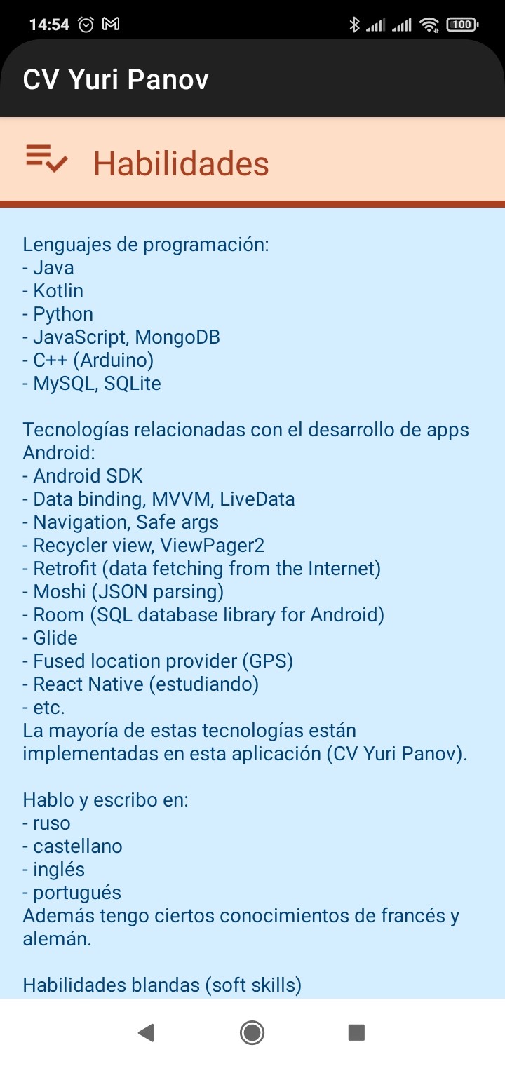 Yuri Panov android developer
