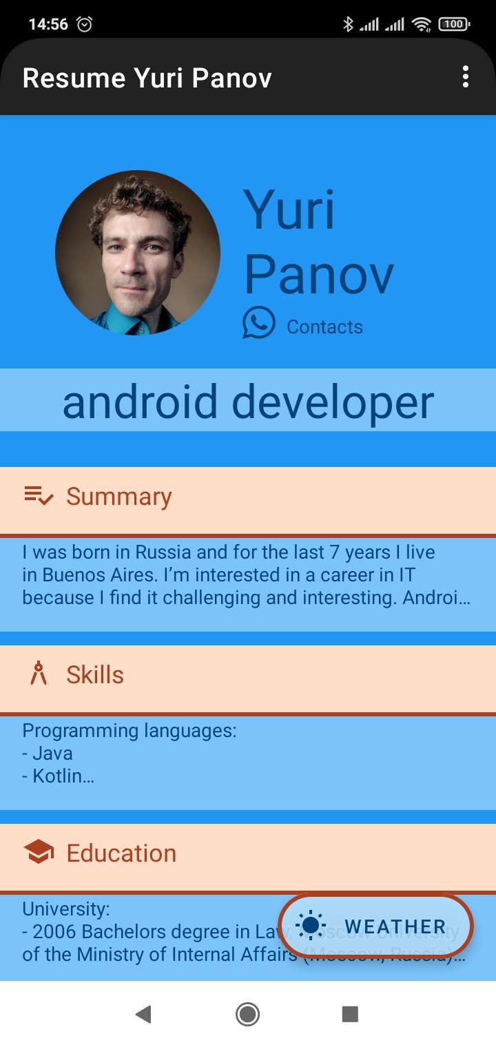 Yuri Panov android developer